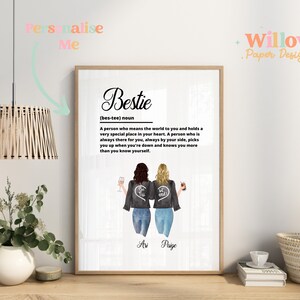Best Friends, Gift for Bestie, Birthday Gift Ideas, Best Friend Gift ...