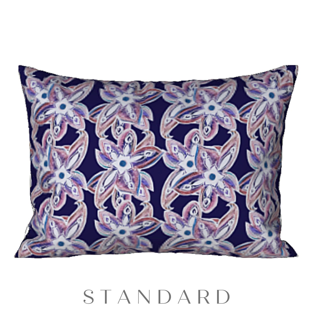 Pillow Sham Standard or King Colorful Designer Abstract Art Modern ...