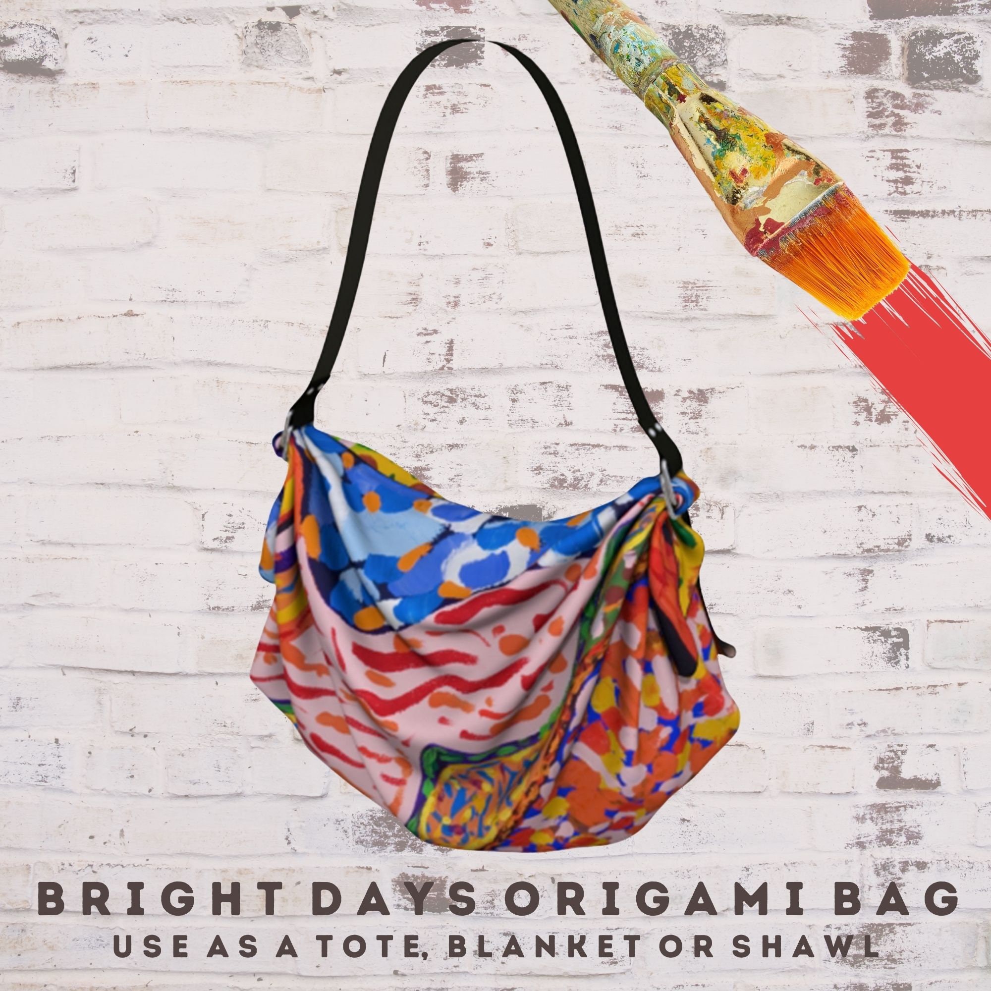 Slouch Tote Bag Large Tote for Women Origami Bag Art Bag - Etsy