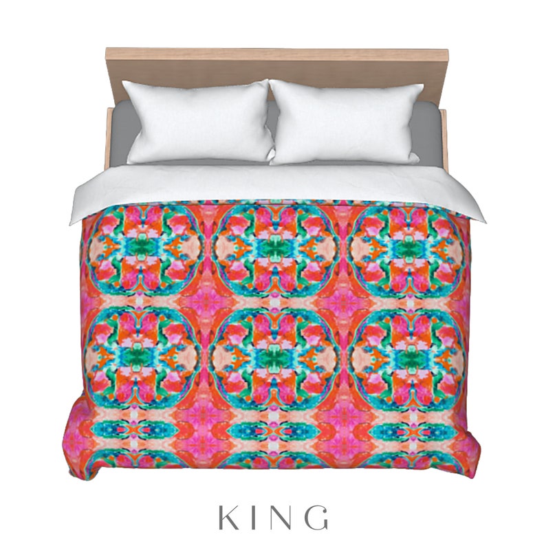Abstract Art Bedding King Size Duvet Queen Bedding Modern - Etsy
