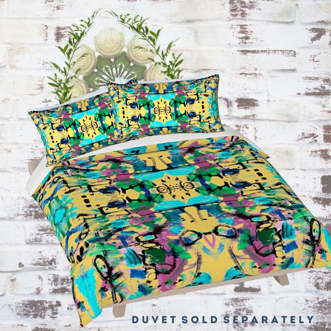 King Sham Standard Size Sham Designer Sham Colorful Sham - Etsy