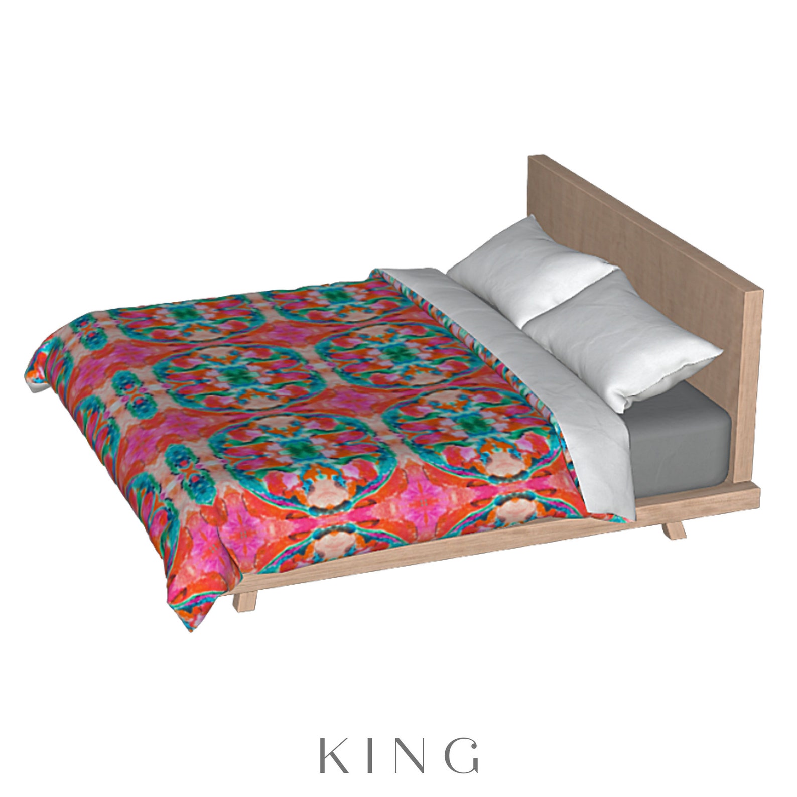 Abstract Art Bedding King Size Duvet Queen Bedding Modern - Etsy