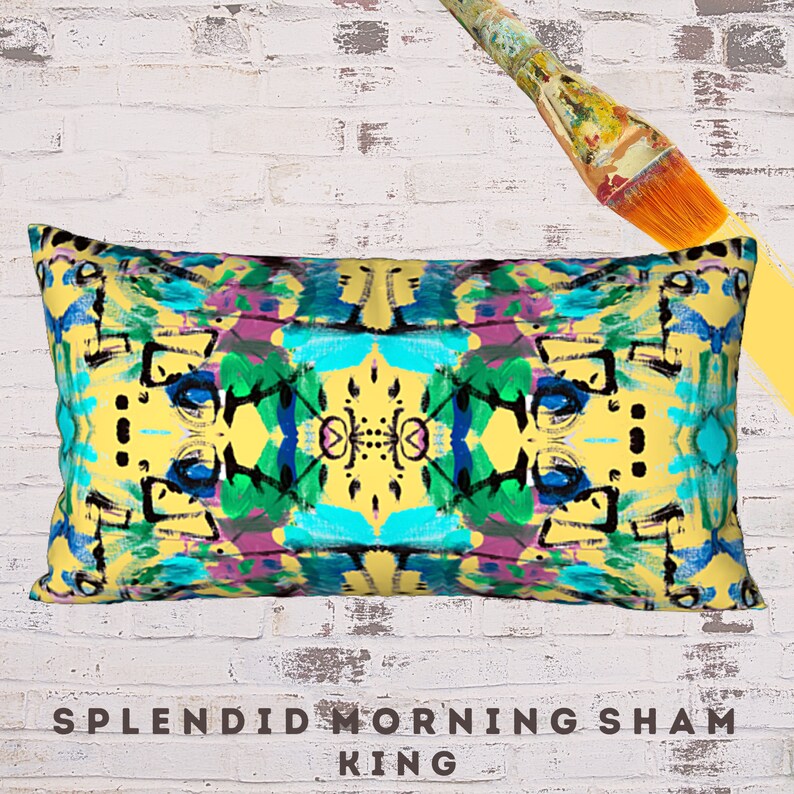 King Sham Standard Size Sham Designer Sham Colorful Sham - Etsy