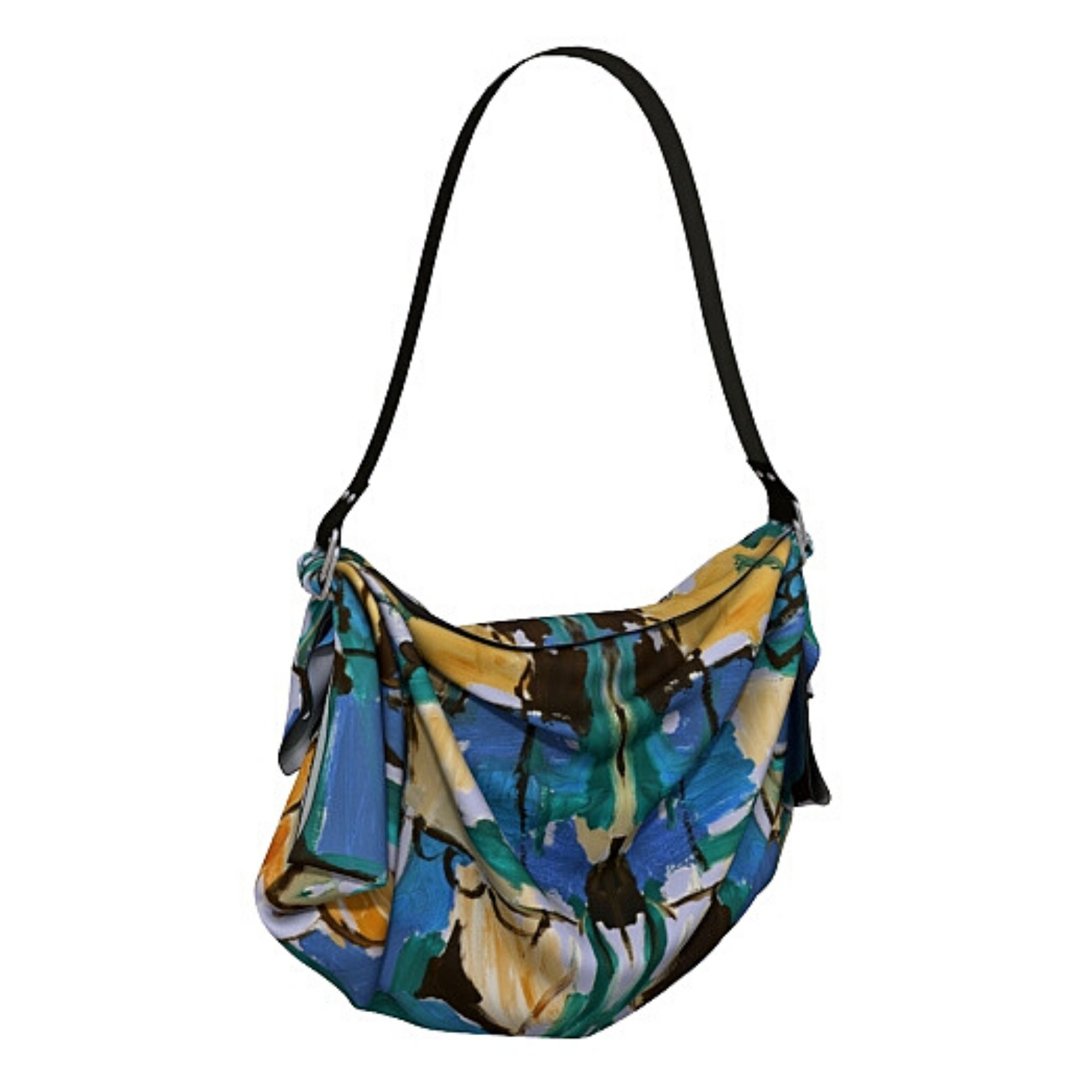 Slouch Bag Oversized Tote Bag Boho Bag Wearable Art | Etsy