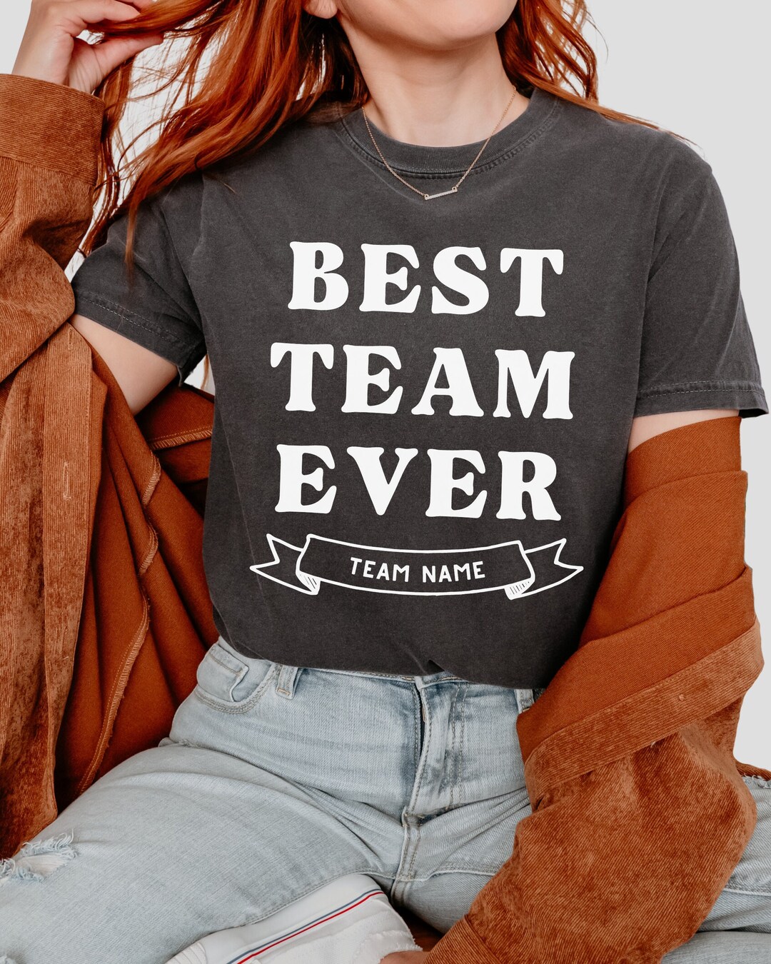 Custom Best Team Ever Shirt, Teammate T-shirt, Company Shirt, Coworker ...
