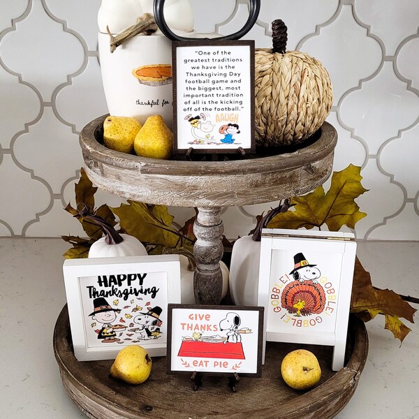 Snoopy Thanksgiving - Etsy