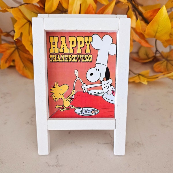 Snoopy Thanksgiving - Etsy