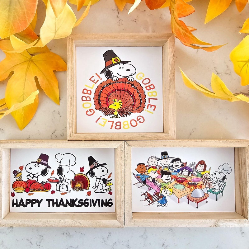 Snoopy Thanksgiving - Etsy