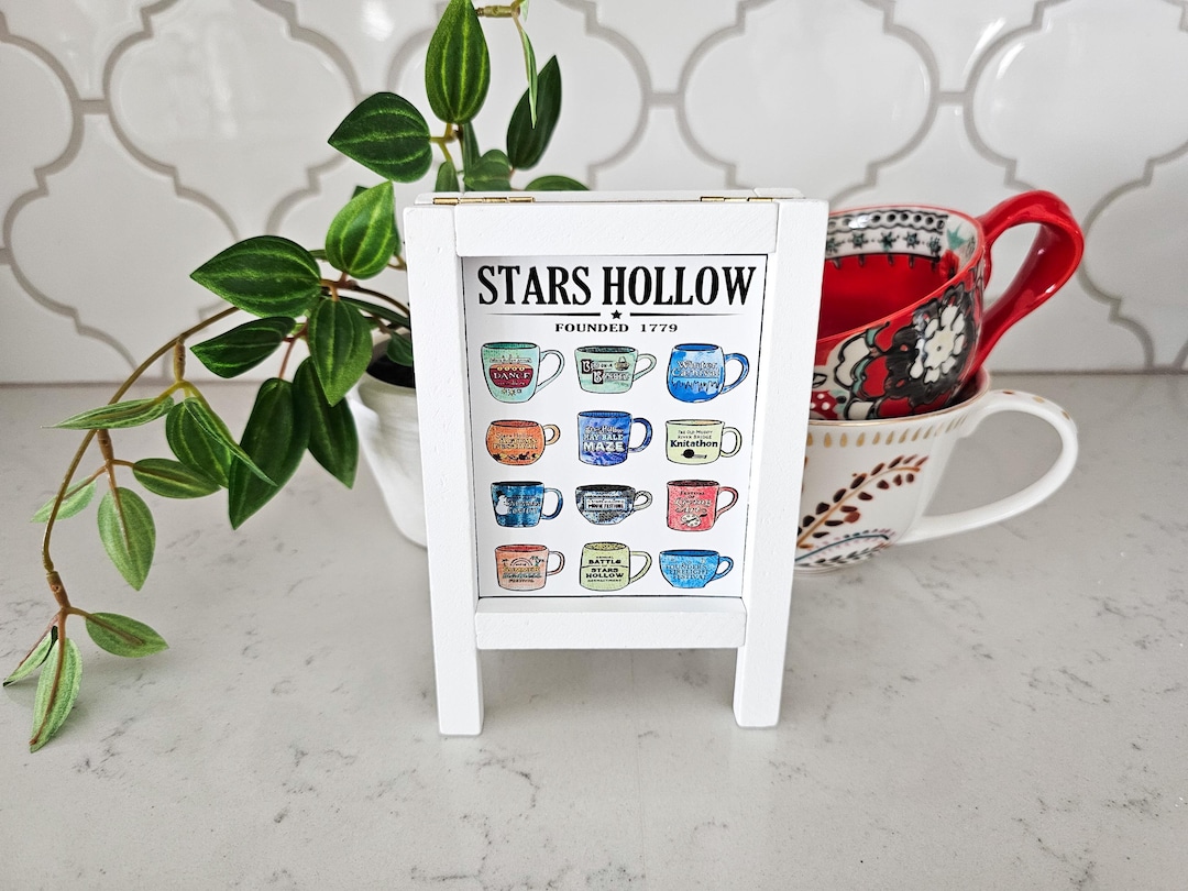 Gilmore Girls Sign | Gilmore Girls Fall Decor | Stars Hallow Sign ...