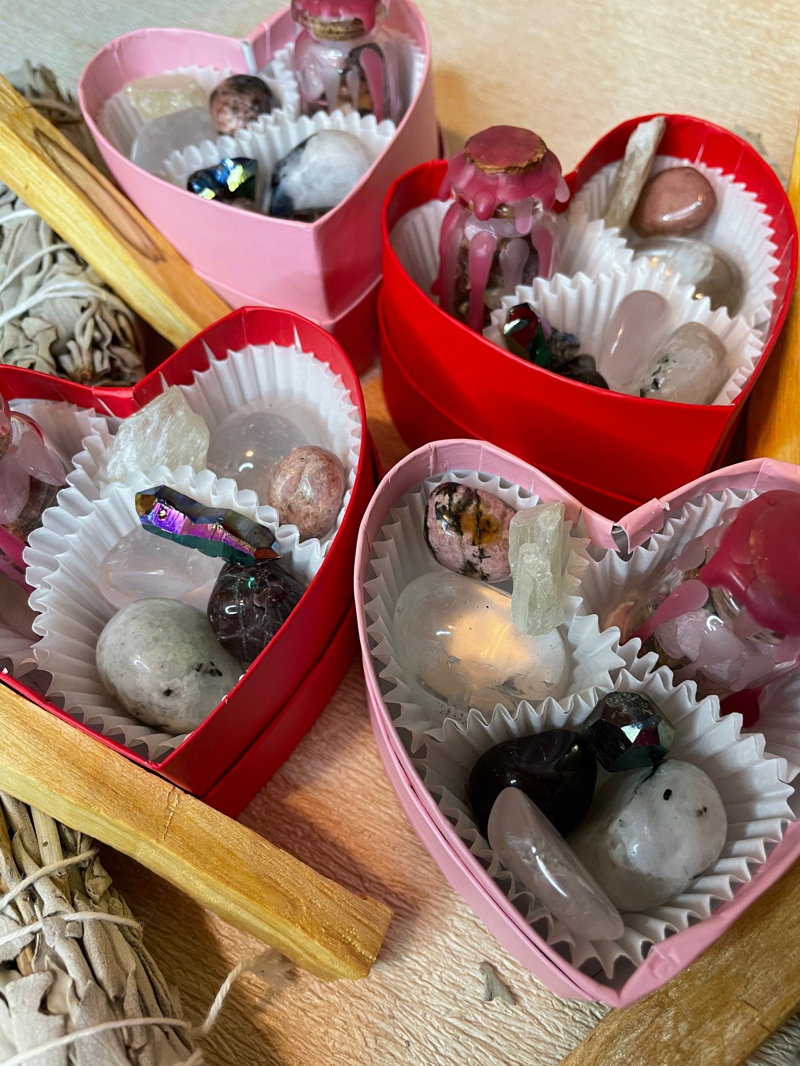 Valentine’s Day Crystal Kit - Etsy