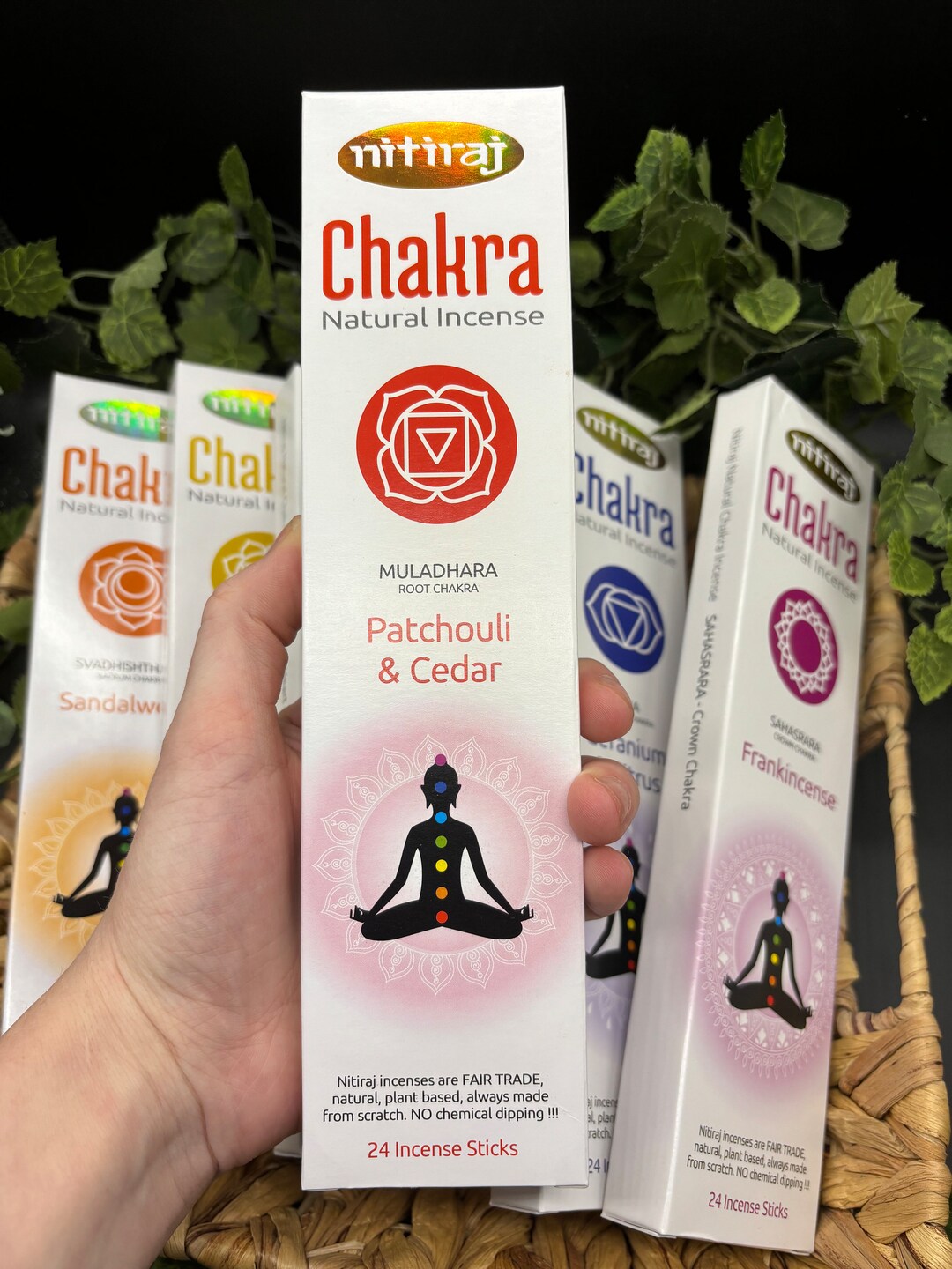 Root Chakra Incense - Chakra Incense Set - Root Chakra Incense Set ...