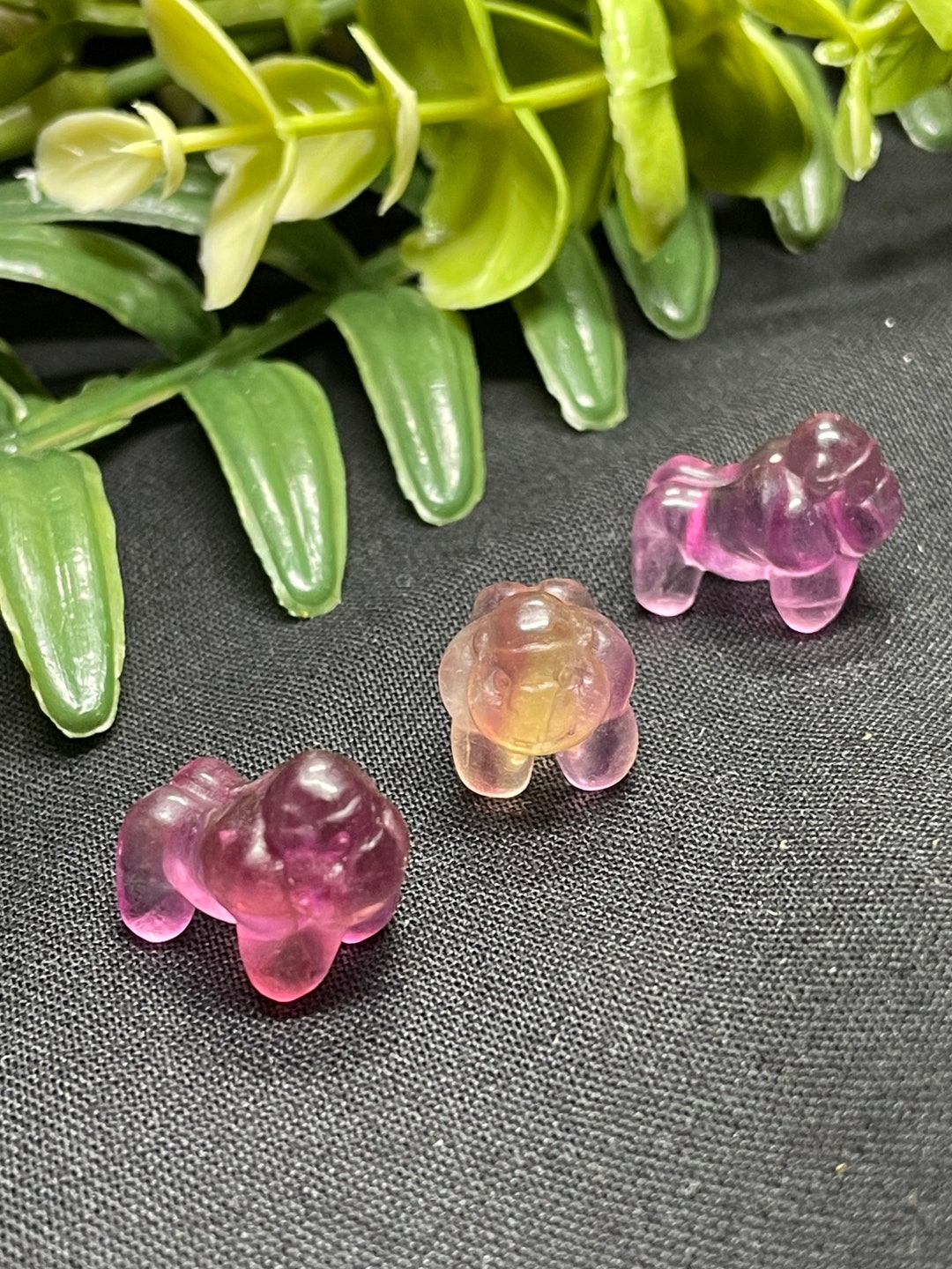 Fluorite Gorilla - Carved Crystal Gorilla - Carved Fluorite Gorilla ...