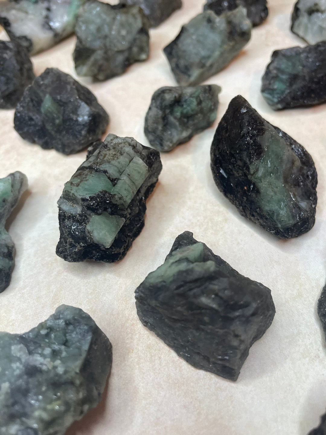 Raw Emerald Chunks - Etsy