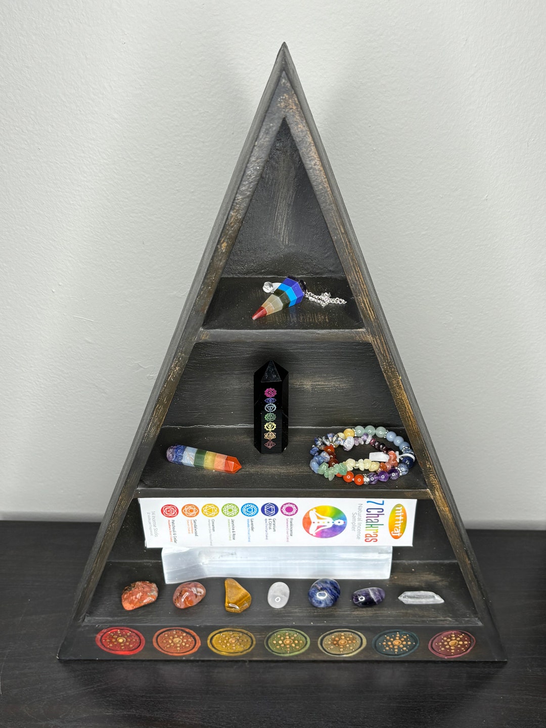 Chakra Altar Kit - Chakra Kit - Chakra Crystals - Pendulum - Etsy