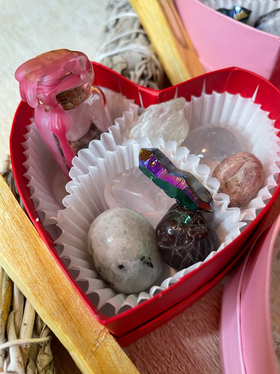 Valentine’s Day Crystal Kit - Etsy