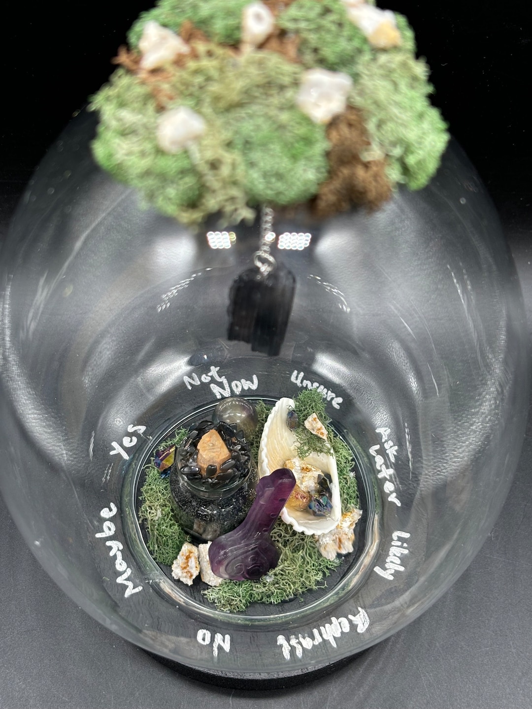 Spirit Pendulum Jar - Spirit Board - Pendulum Board - Spirit Jar ...