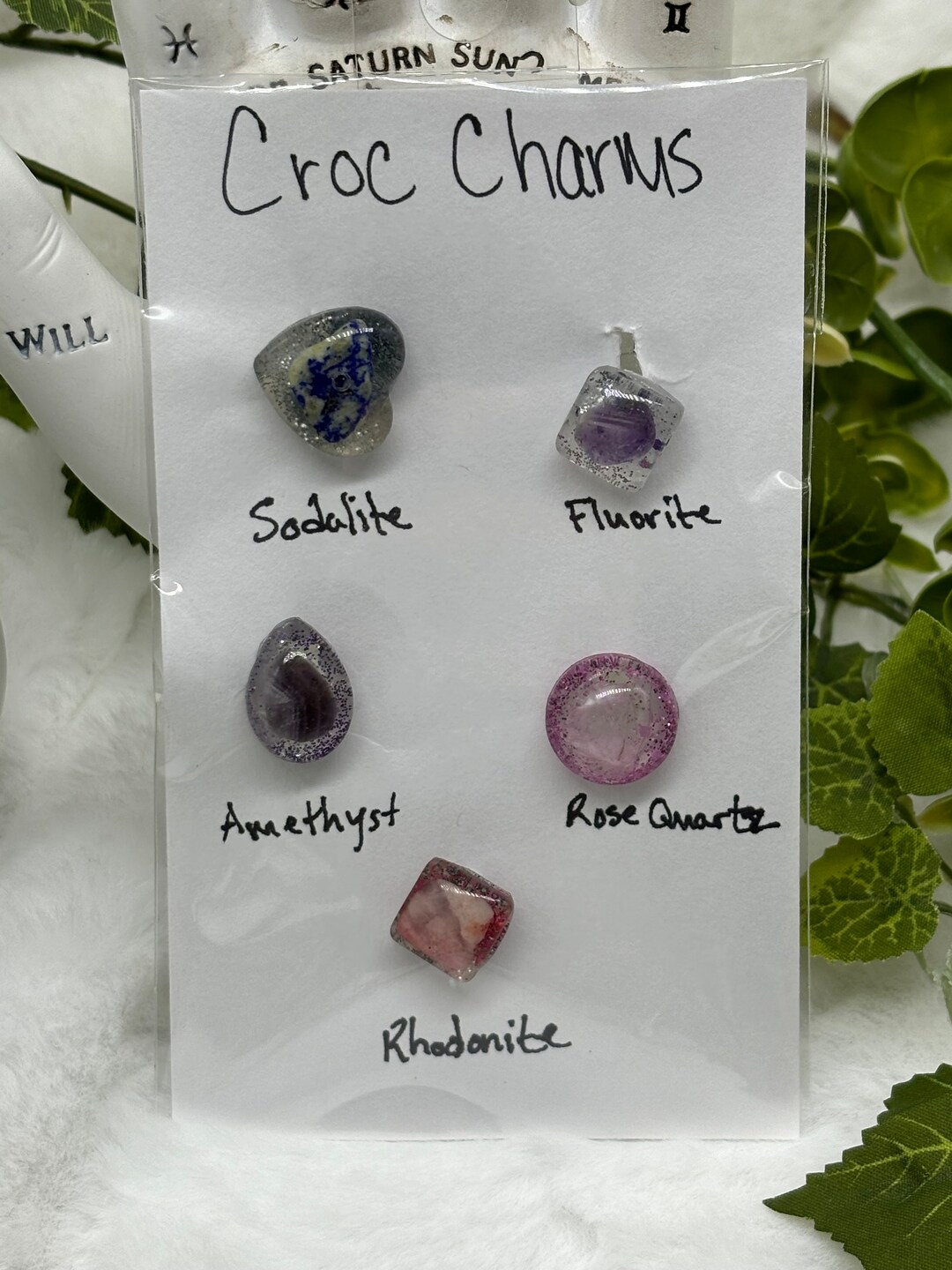 Croc Jibbitz Set - Crystal Croc Jibbitz Set - Crystal Chip Croc Jibbitz ...