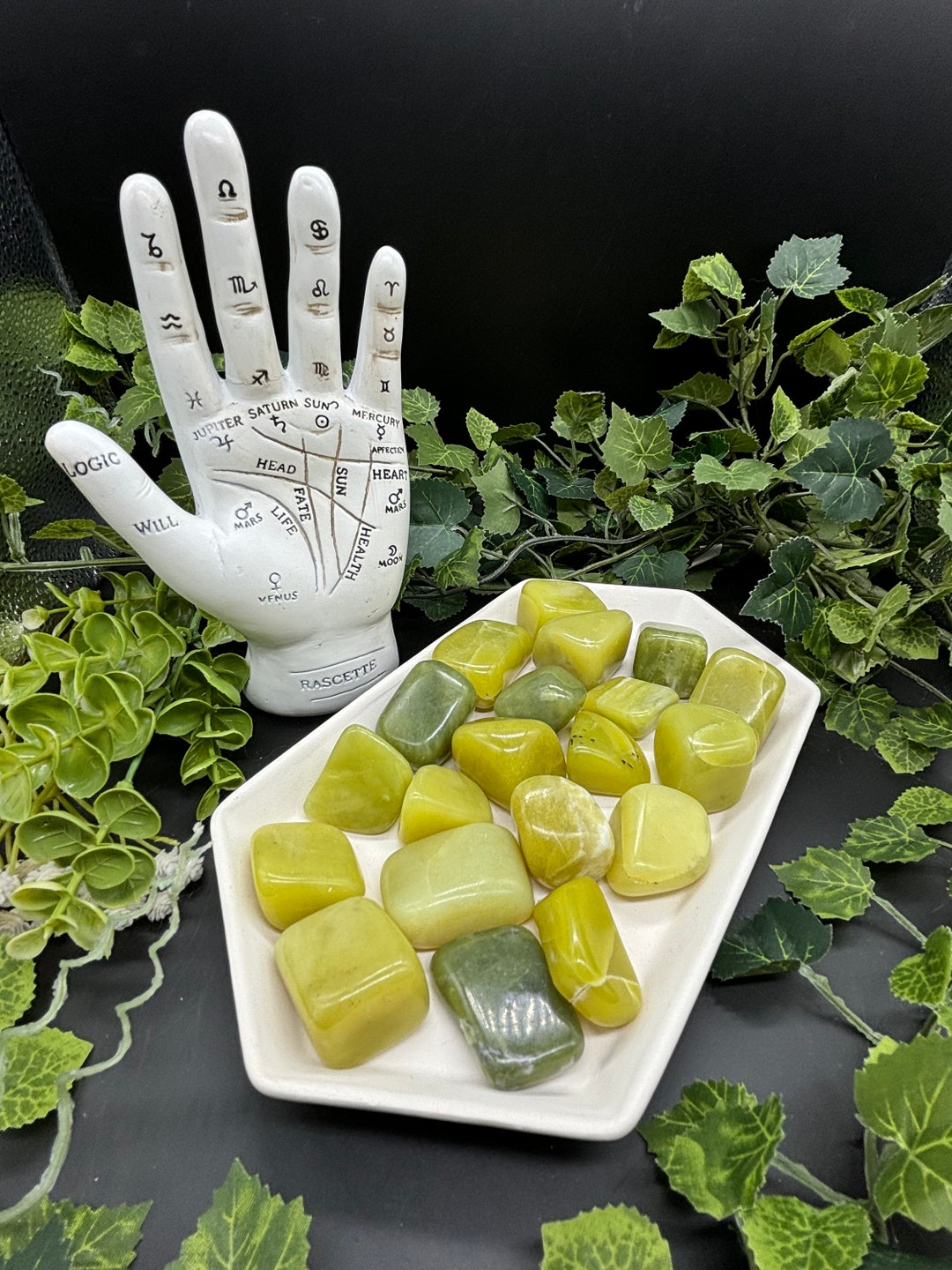 Nephrite Jade - Nephrite Jade Tumble - Jade Tumble - Etsy