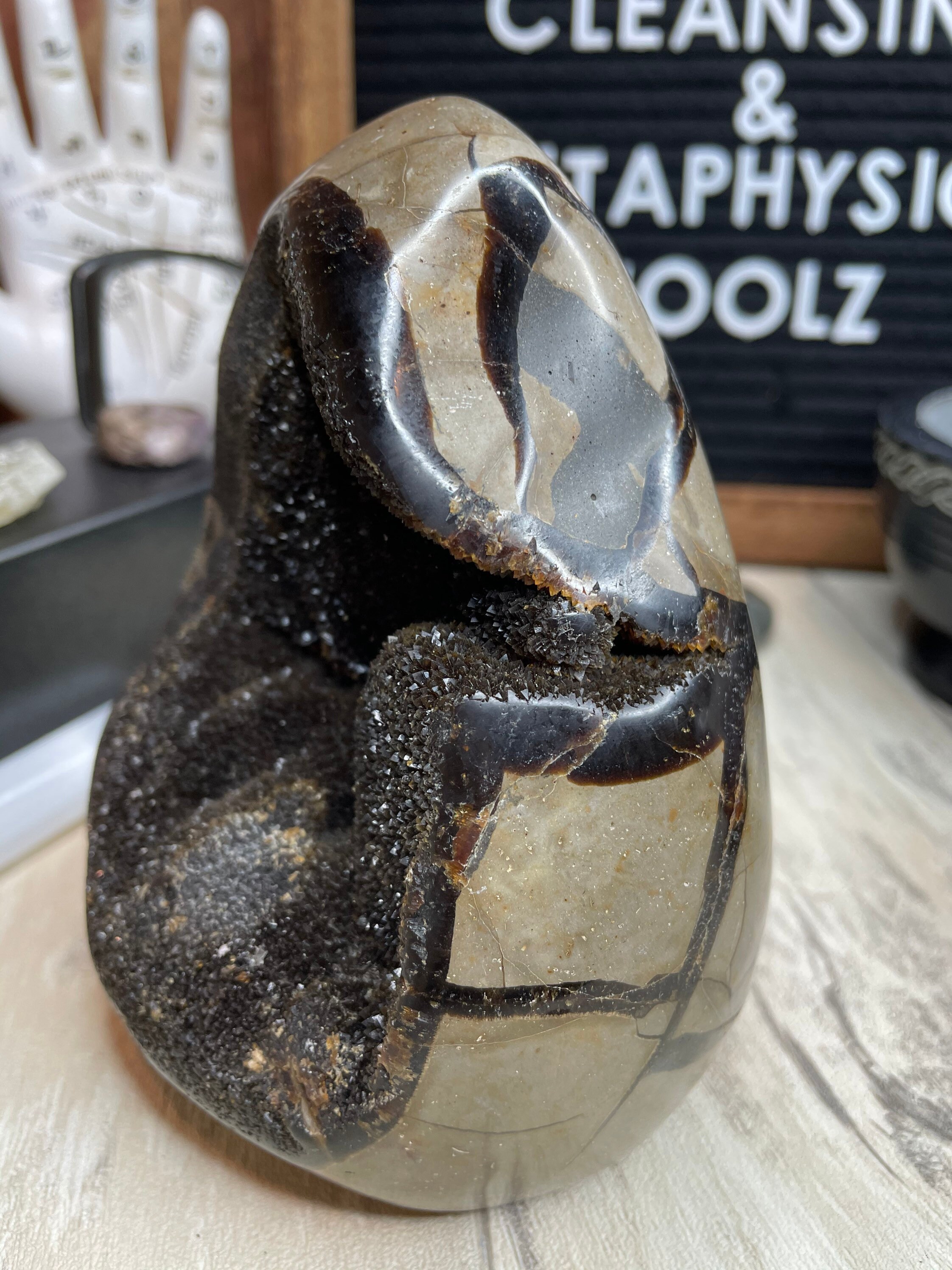 Septarian Freeform Septarian Calcite Freeform | Etsy