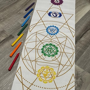 Chakra Banner Set - Chakra Banner Kit - Chakra Banner and Candle Set ...