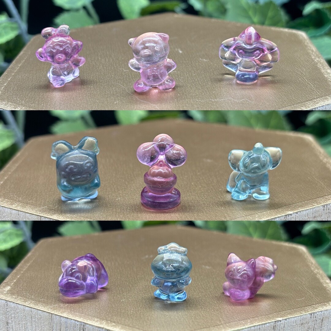 Fluorite Pokemon - Fluorite Crystal Carving - Pokemon Crystal Carving ...