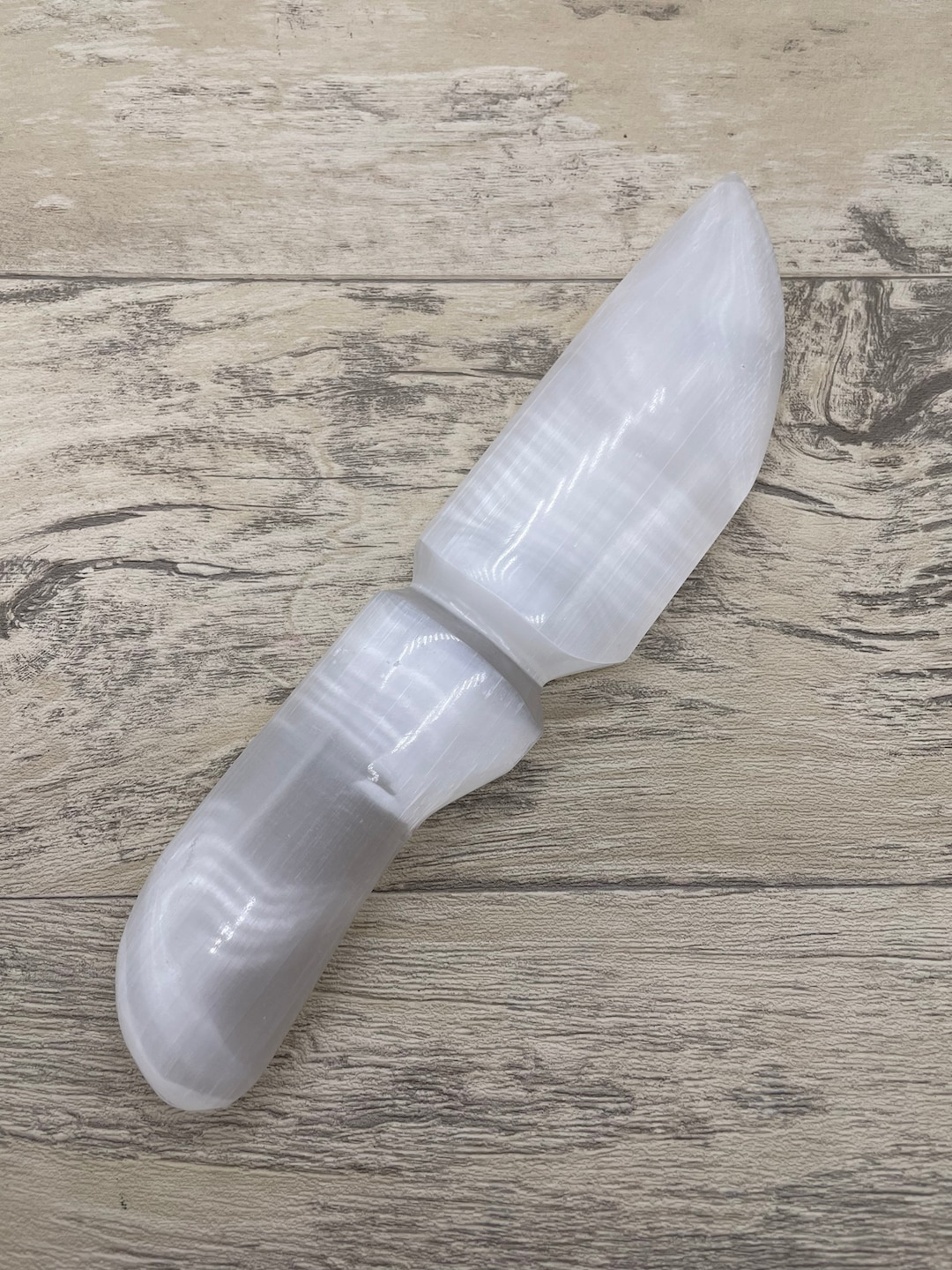 Selenite Knife - Selenite Sword - Cord Cutting Tool - Sating Spar ...