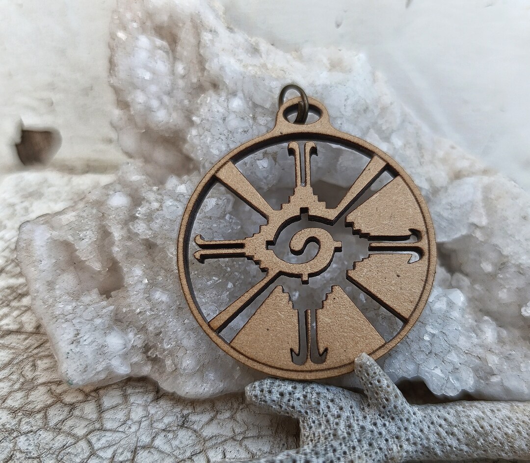 Laser Cut Jewellery/laser Engraving Creations/hunab KU /mayan God /dios ...