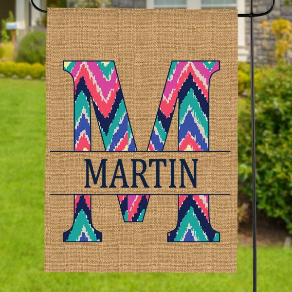 Chevron Garden Flag - Etsy
