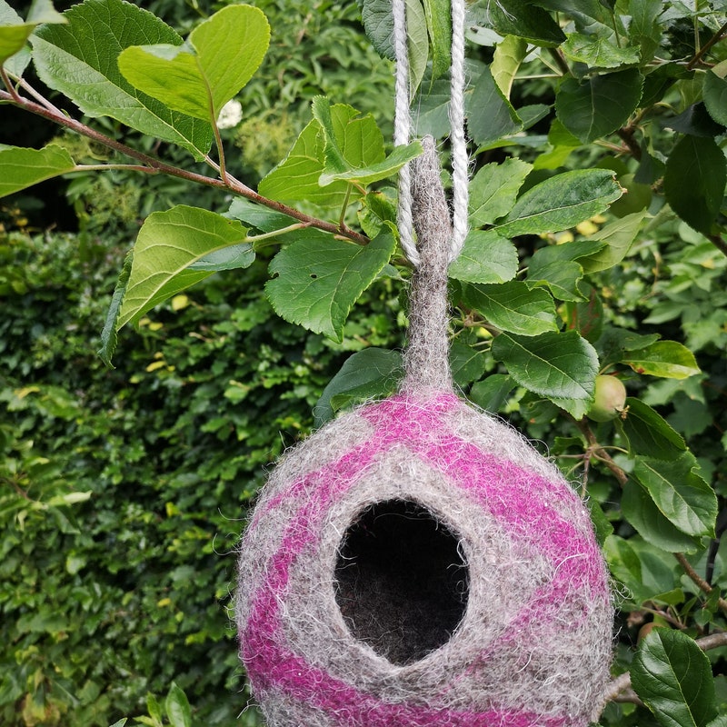Felt Birdhouse - Etsy