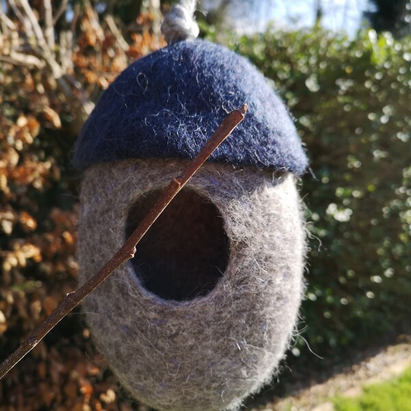 Felted Bird House - Etsy