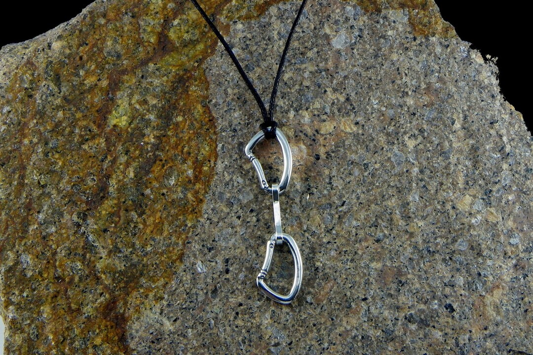 Quickdraw Pendant Silver 925 Climbing Jewelry - Etsy