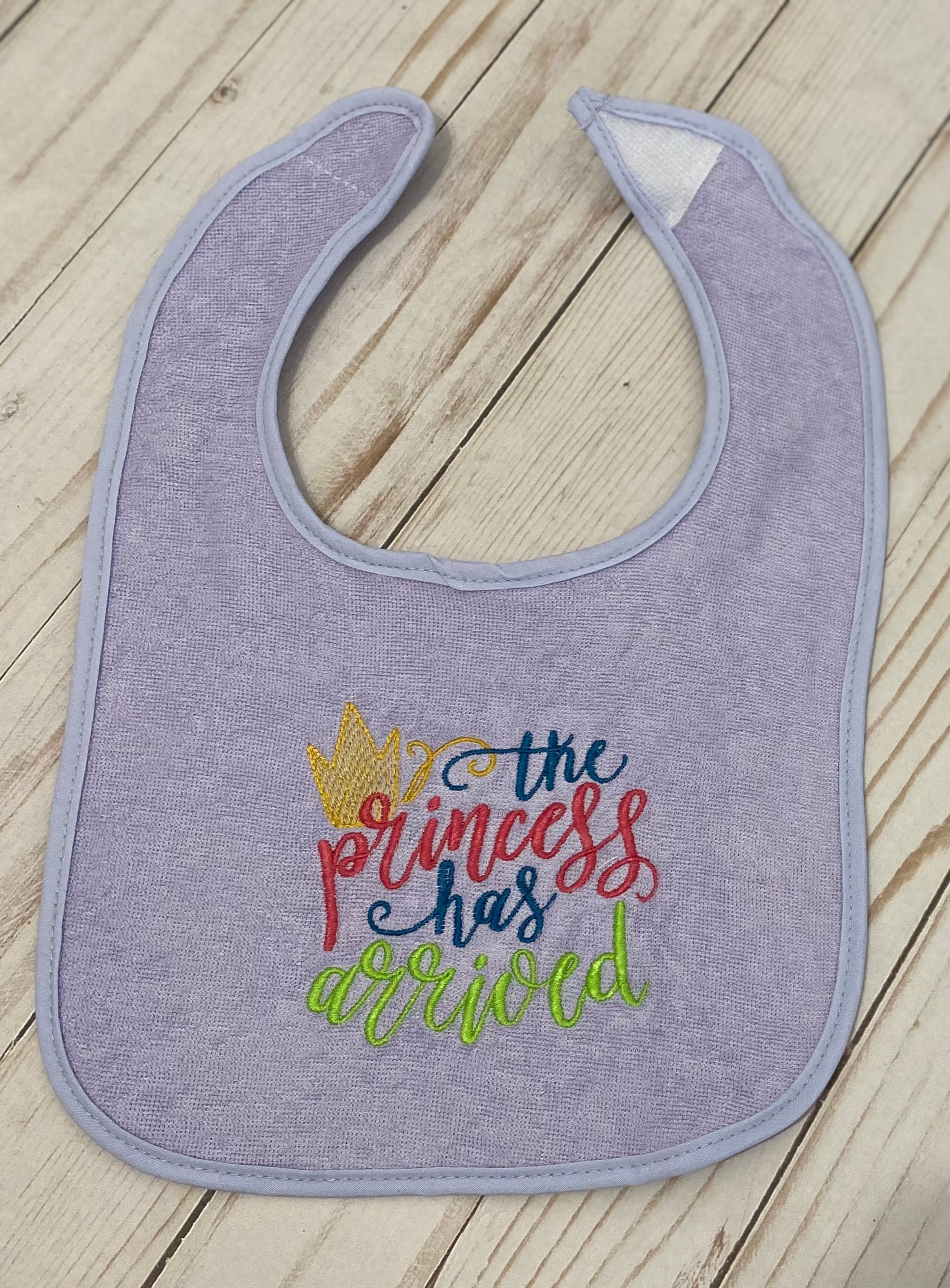 Machine Embroidered Baby Bibs Cute Sayings - Etsy