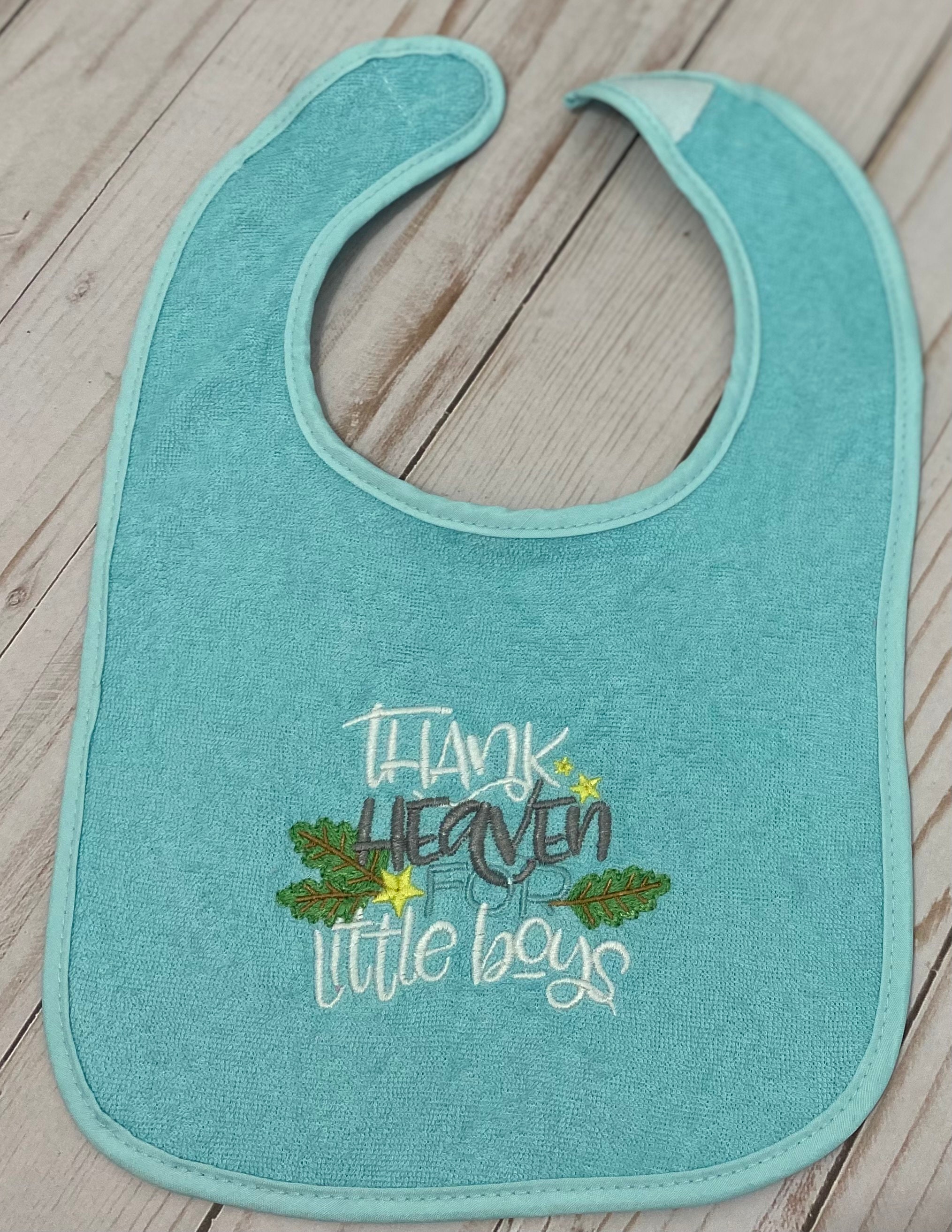 Machine Embroidered Baby Bibs Cute Sayings - Etsy