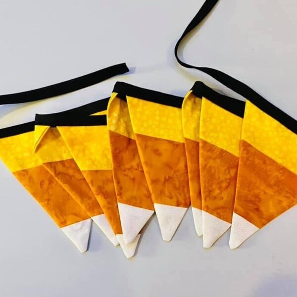 Candy Corn Garland - Etsy