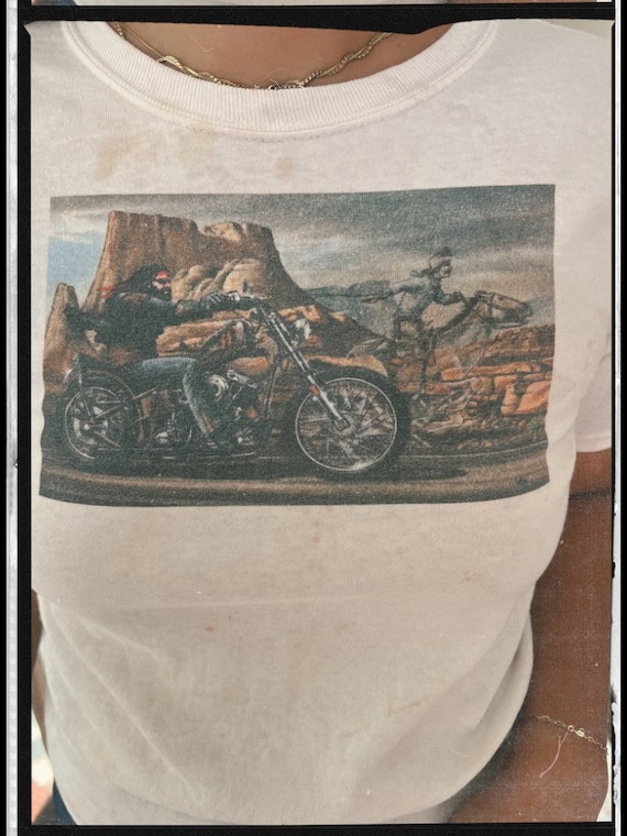 Absolutely Filthy Stained Graphic Tee (Washed and Cle… - Gem