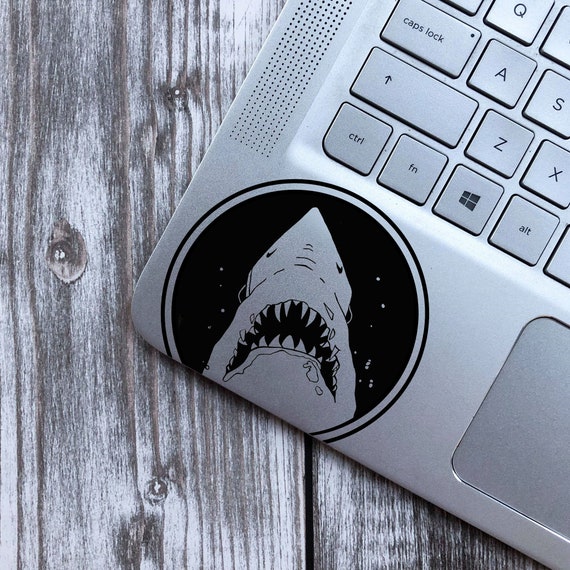 Shark Vinyl Sticker Laptop Decal Jaws Wall Sticker | Etsy