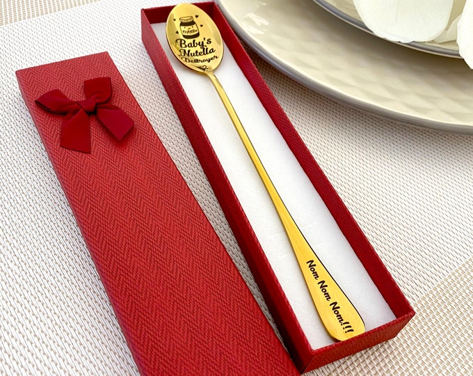 First Baby Spoon First Birthday Gift Cutlery Baby Shower Gift With Name ...