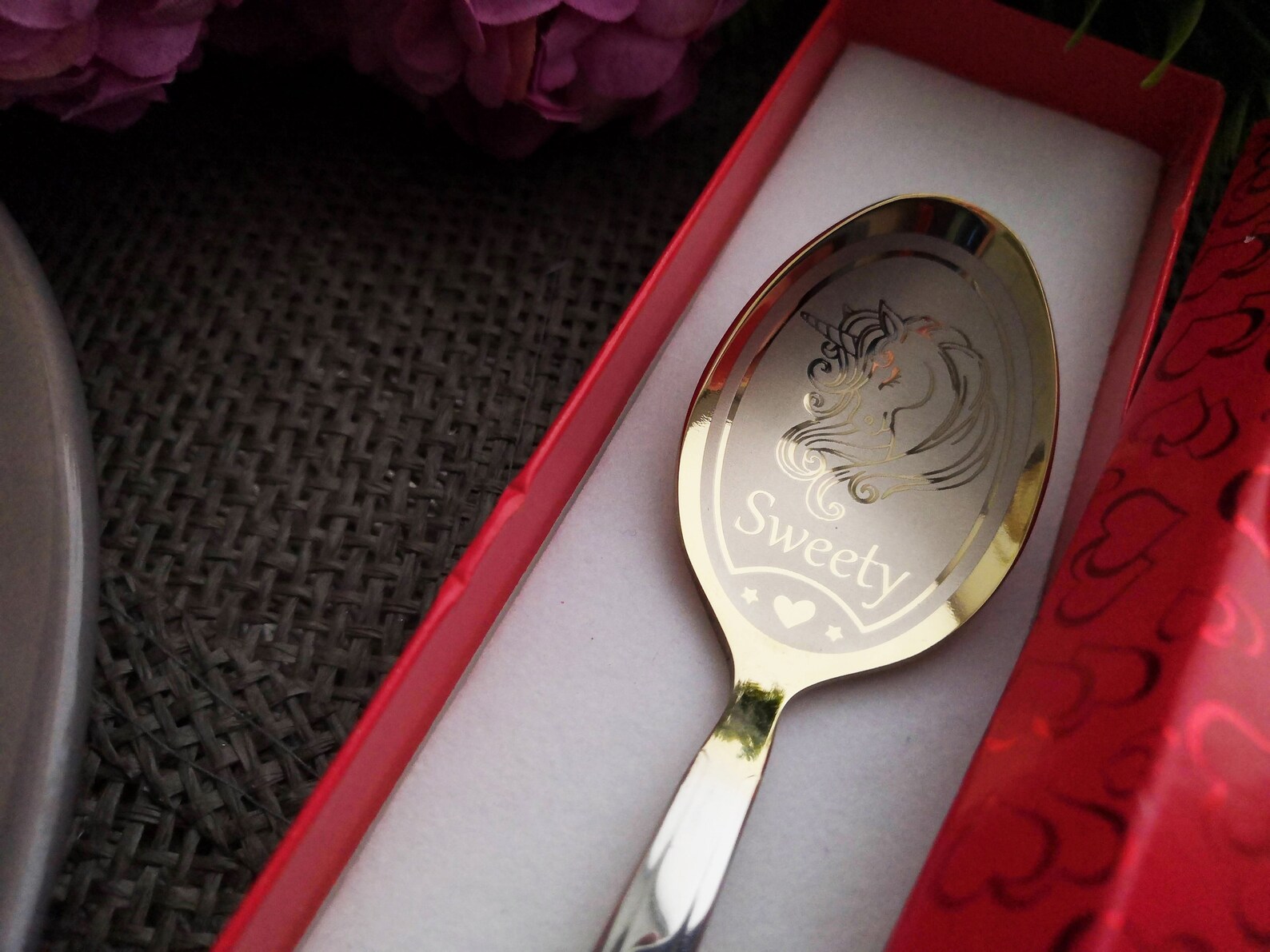 Unicorn Spoon Sweet Baby Spoon Personalized Gift Children | Etsy