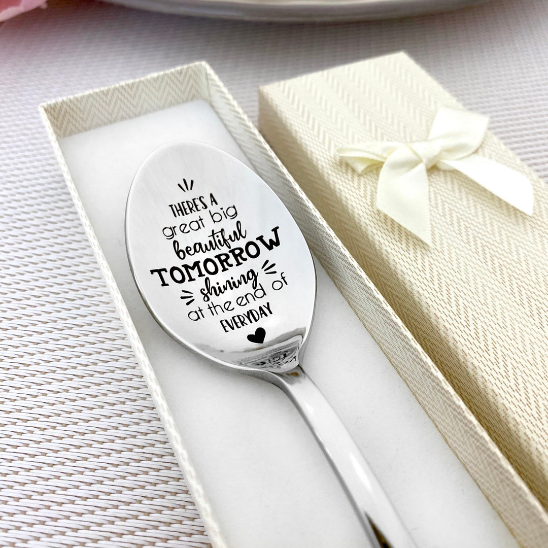 Funny Tea Spoon - Custom Text Coffee Spoon Gift for Tea Lovers - Good ...
