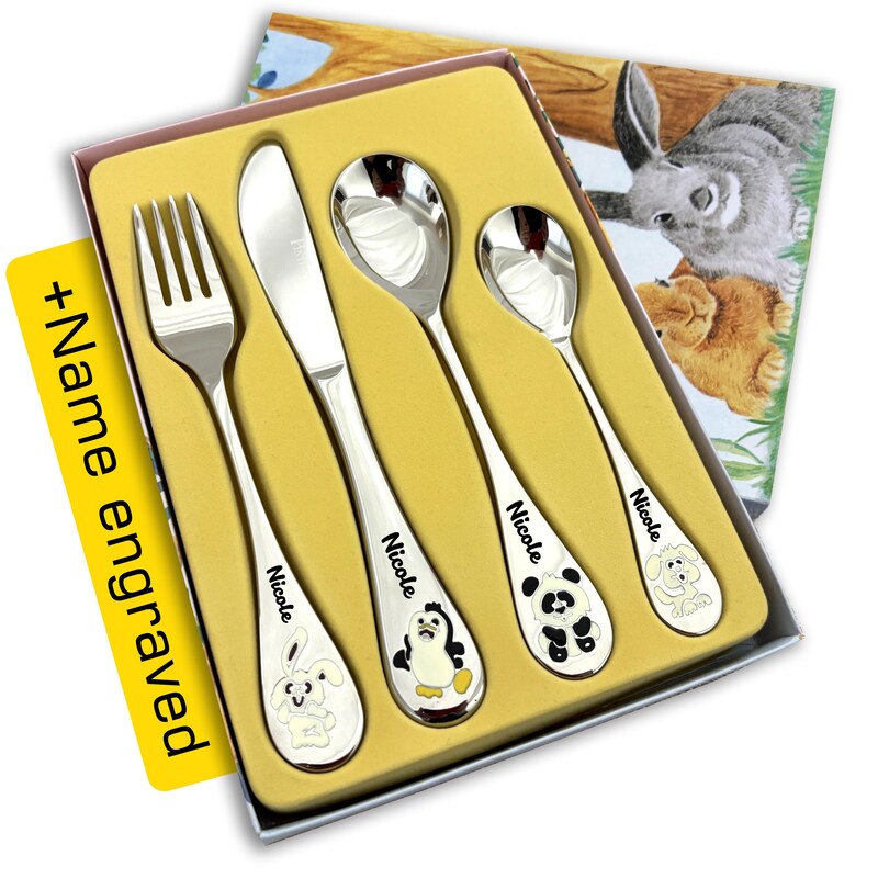 Childrens Cutlery - Etsy