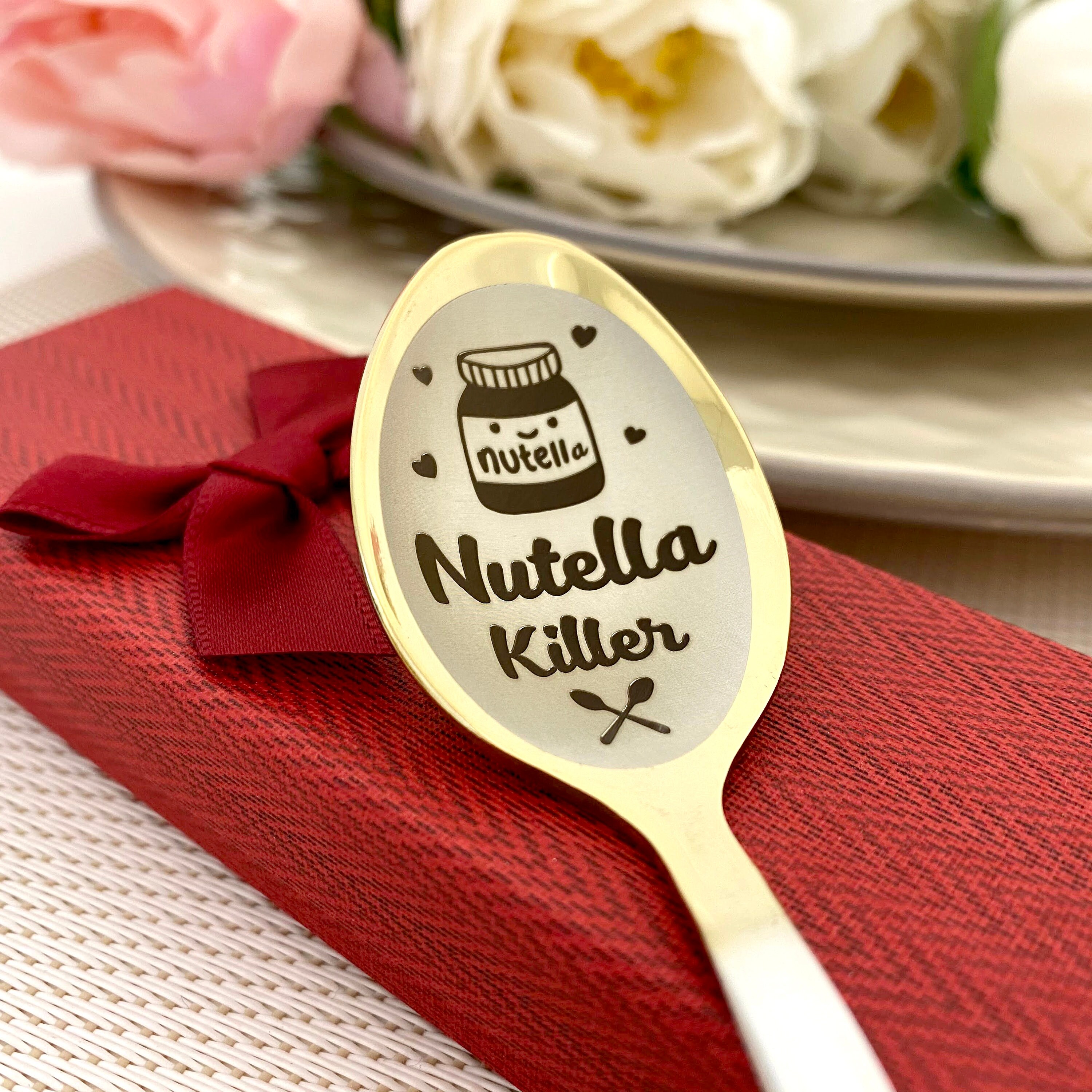 Nutella Killer Spoon Personalized Spoon With Name and Date | Etsy