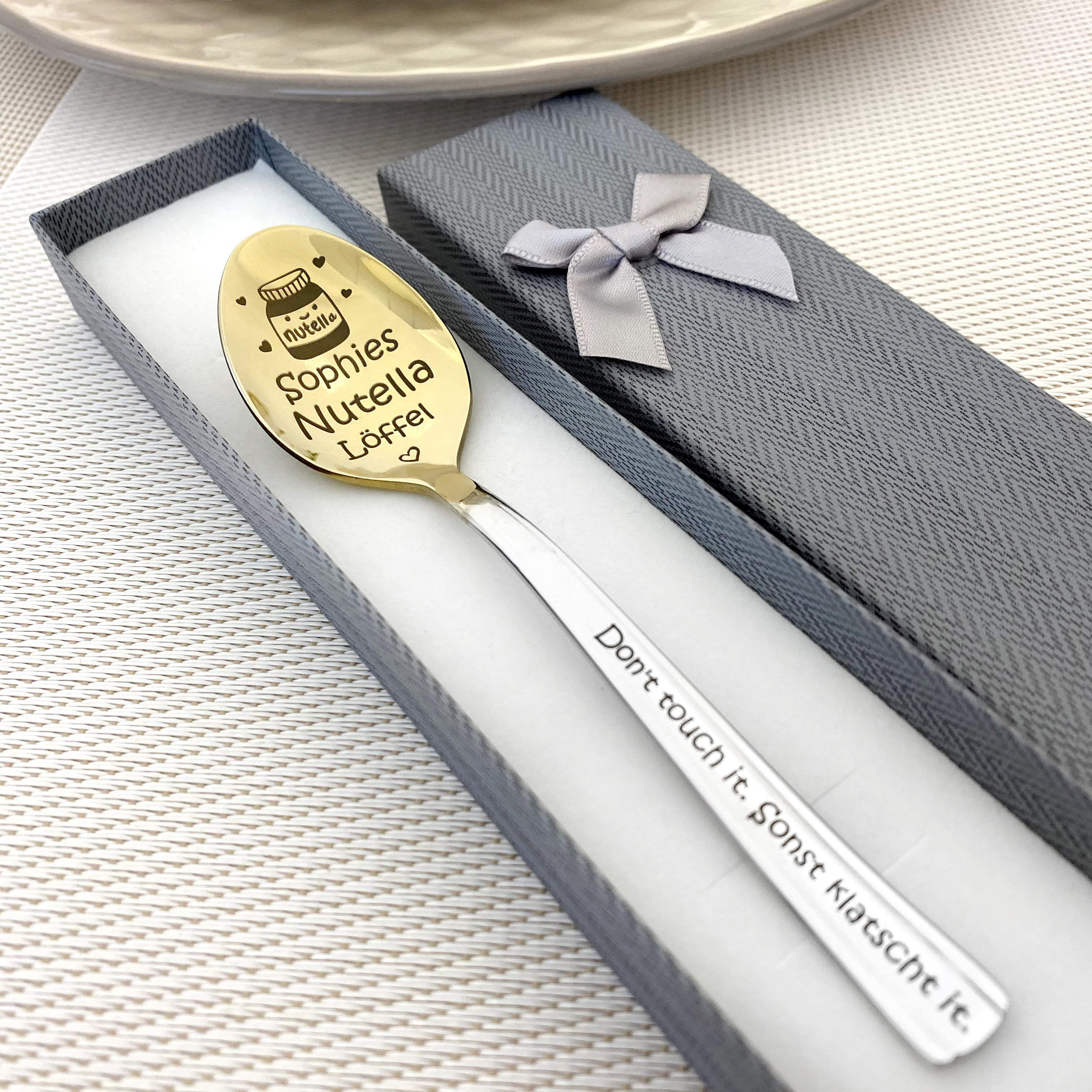 Nutella Spoon Personalized Nut Butter Spoon Nutella Löffel - Etsy Sweden