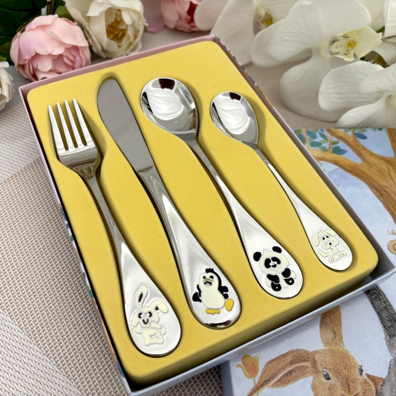 Cutlery Set Design Silver - Etsy
