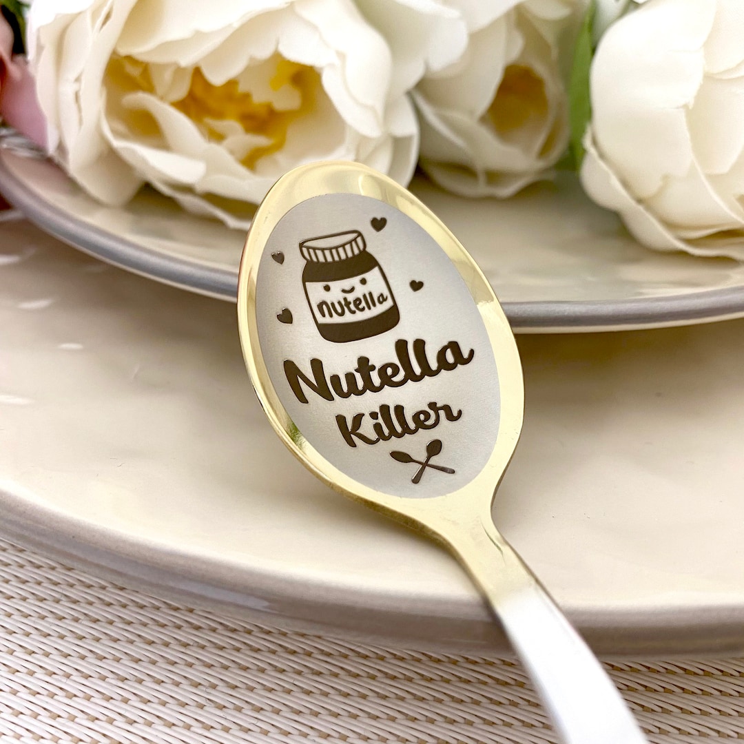 Nutella Killer Spoon - Personalized Spoon With Name and Date - Nut ...