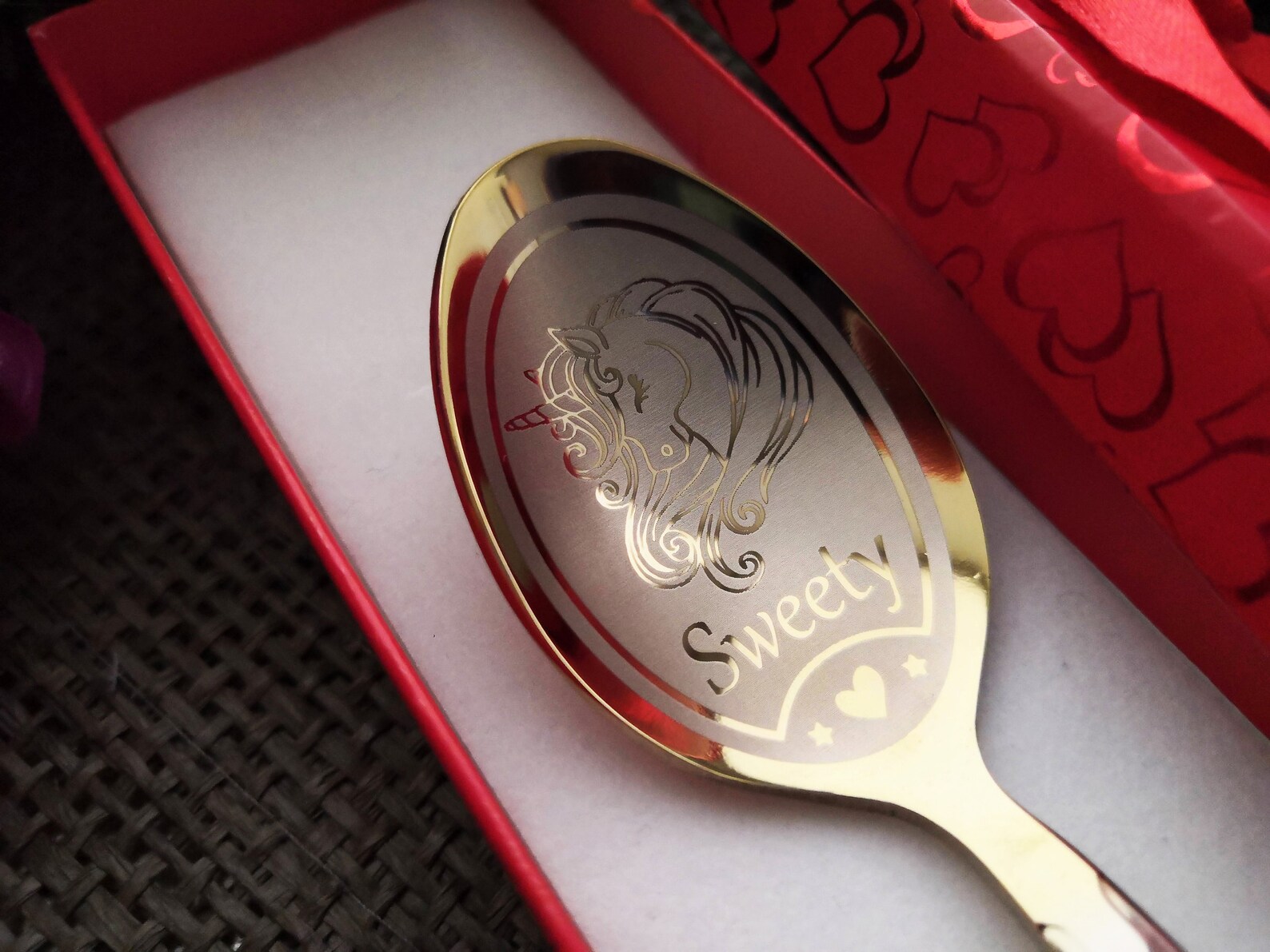 Unicorn Spoon Sweet Baby Spoon Personalized Gift Children | Etsy