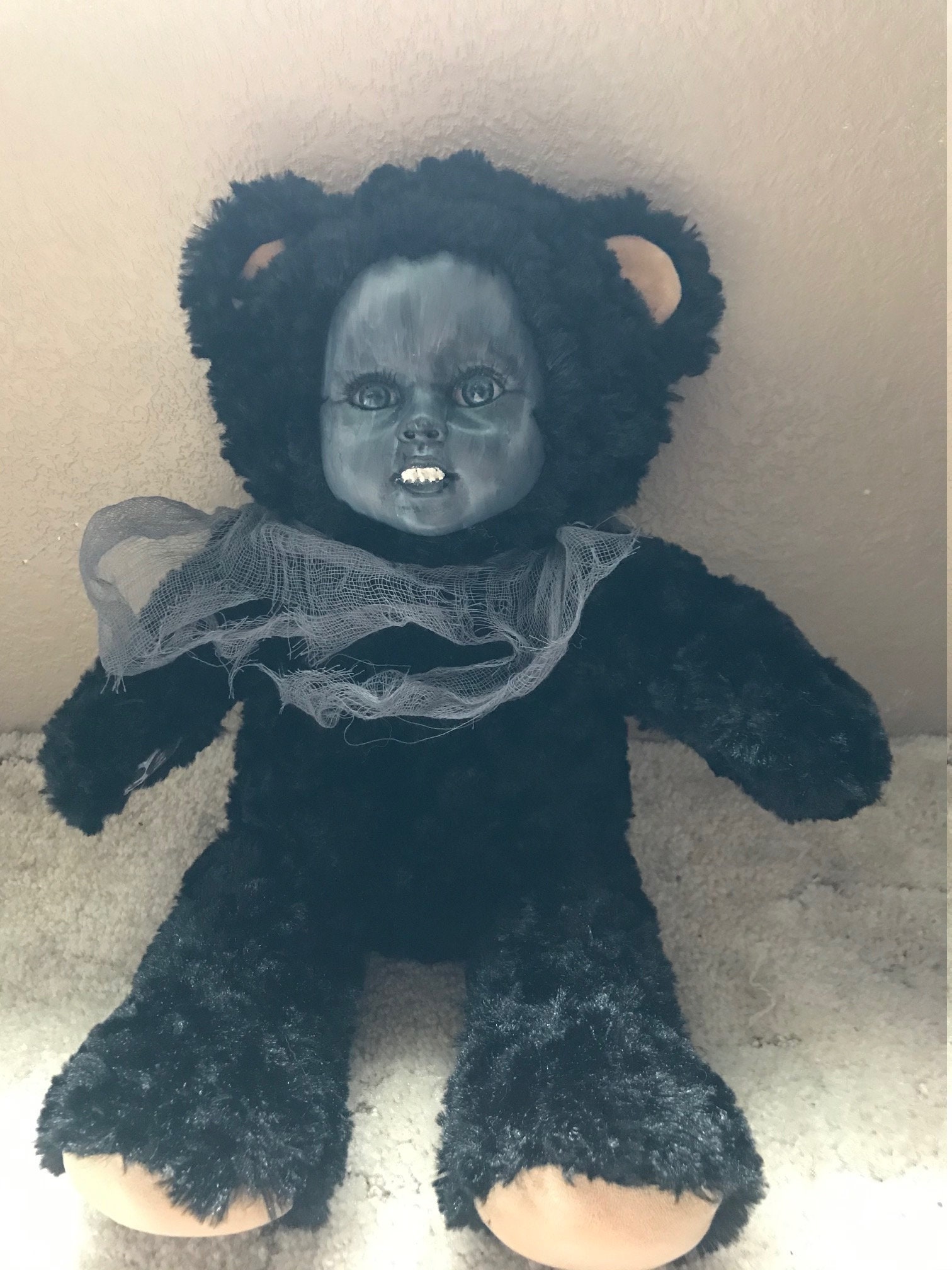 Scary Teddy bear | Etsy