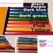 Coloring Pencils With Color Names, Colouring Pencil, Back to School ...