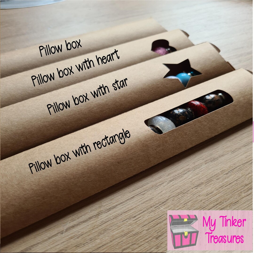 Pen Pillow Boxes, Paper Packaging for Epoxy Pens, Small Tall Pencil Box ...