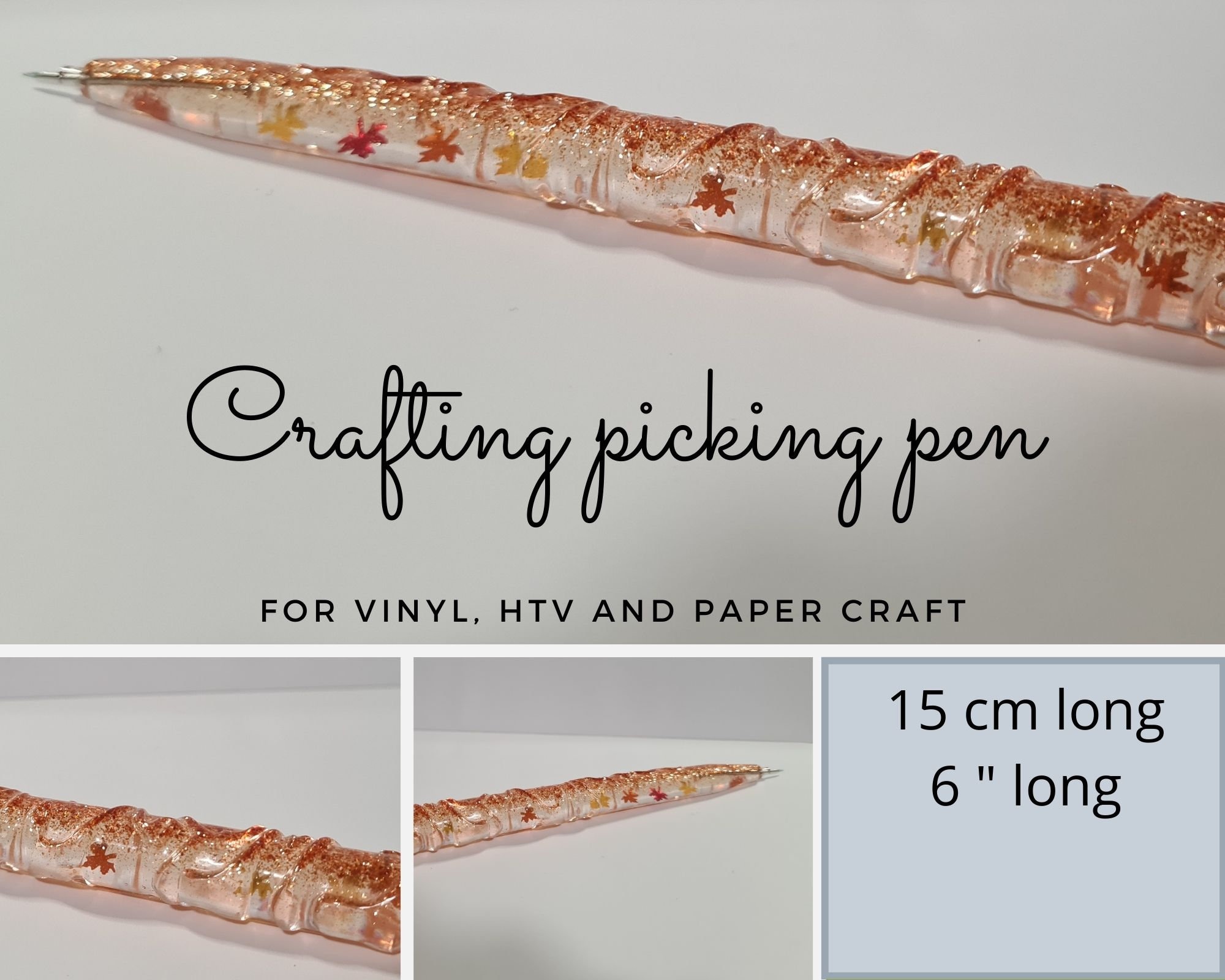 Small Fall Brown Glitter Weeding Pen for Vinyl HTV or Paper - Etsy