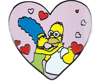 Simpsons Enamel Pin Marge - Etsy Canada